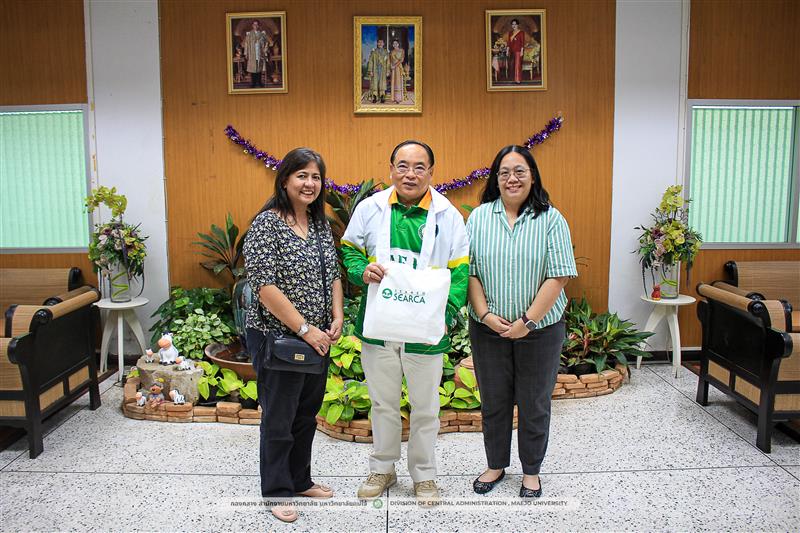 นักวิจัย SEARCA หารือและเก็บข้อมูลด้าน การทำฟาร์มคาร์บอนเป็นแนวทางแก้ ...